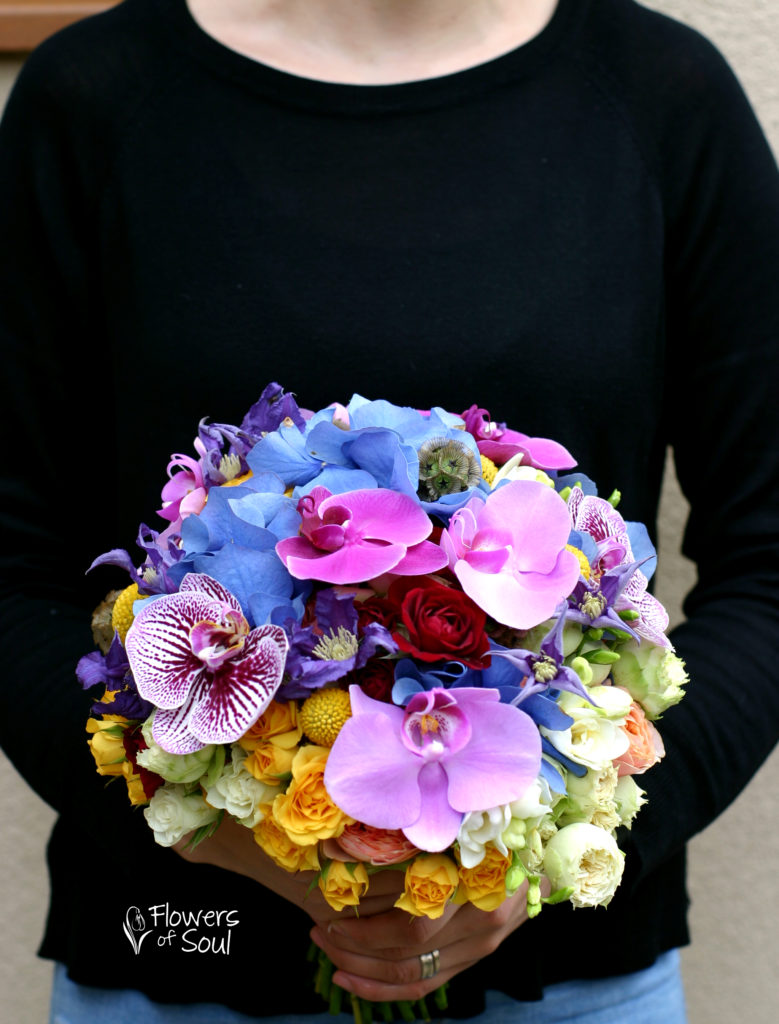Buchet multicolor – Flowers of Soul